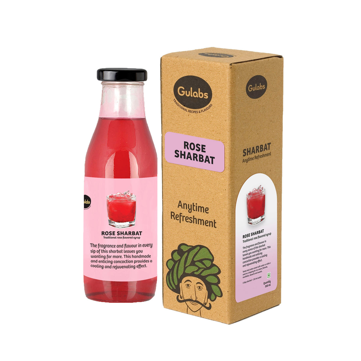 Buy Rose Sharbat from Gulabs Chennai Online | Foodwalas