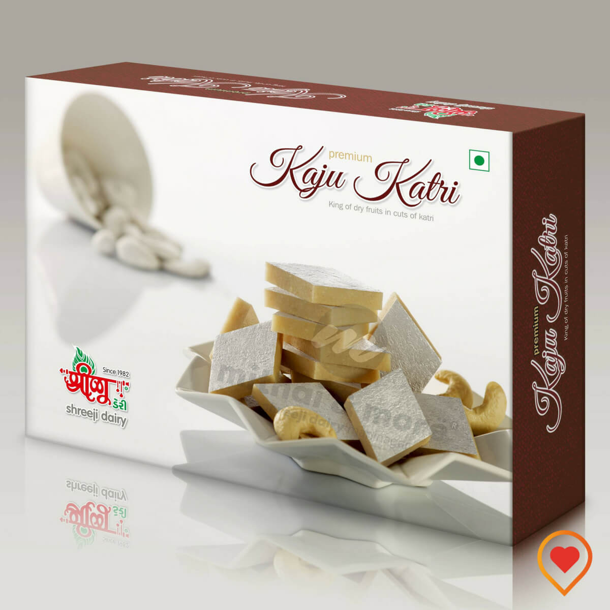 Buy Kaju Katri from Ahmedabad's Shreeji Dairy Online | Foodwalas