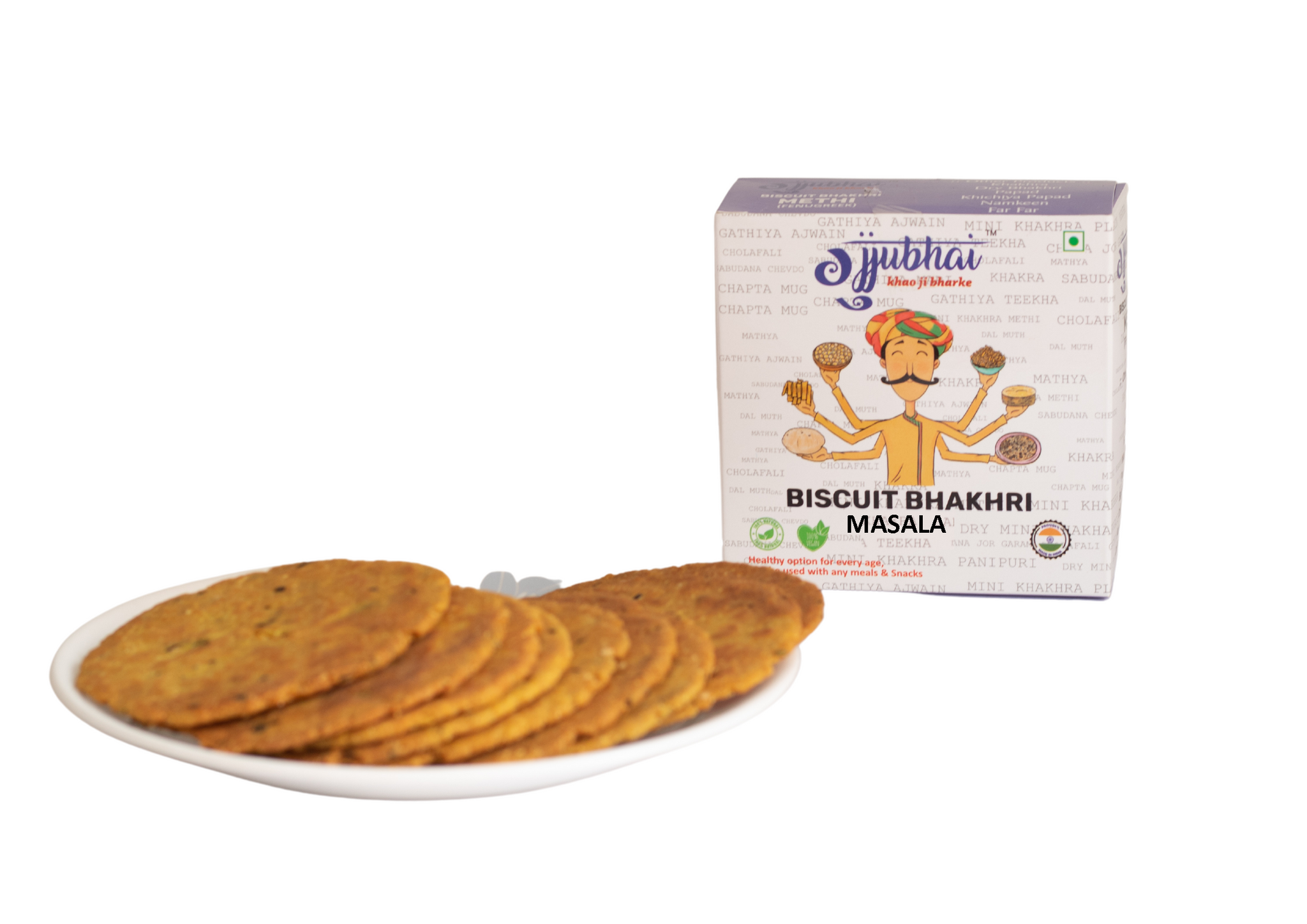 Buy finest authentic Gujarati Khakhra online - Foodwalas