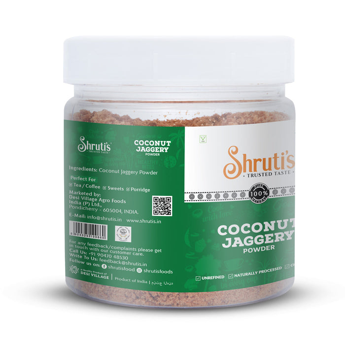 Buy Coconut Palm Jaggery Powder from Shrutis, Pondicherry Online ...
