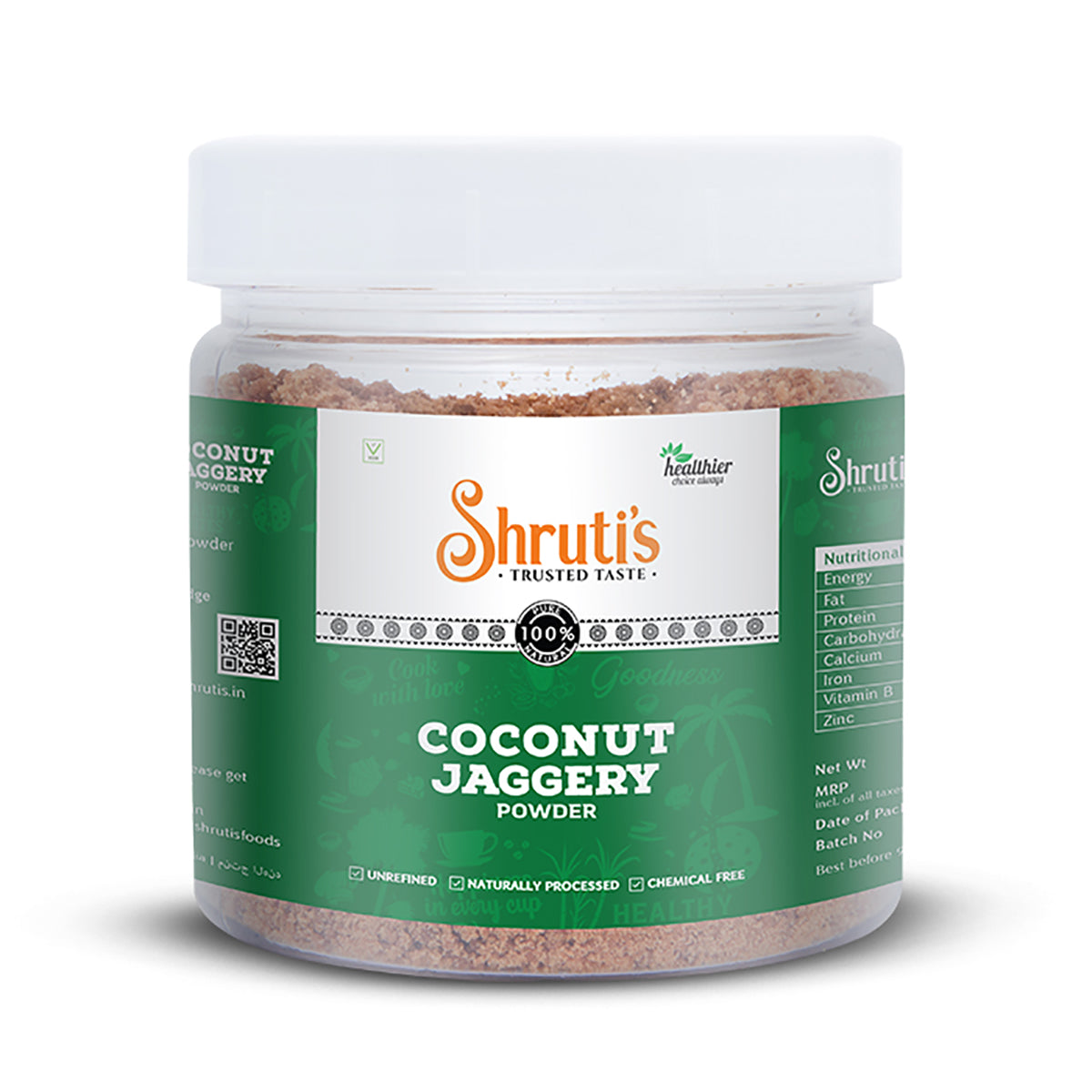 Buy Coconut Palm Jaggery Powder from Shrutis, Pondicherry Online ...