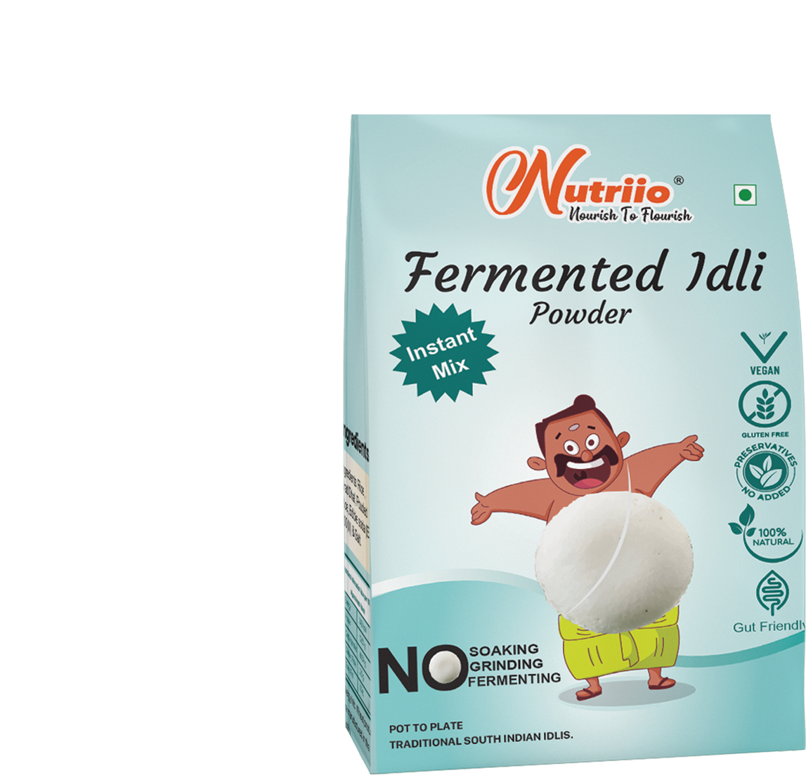 Buy Fermented Rice Idli Powder from Nutriio, Bangalore Online — Foodwalas