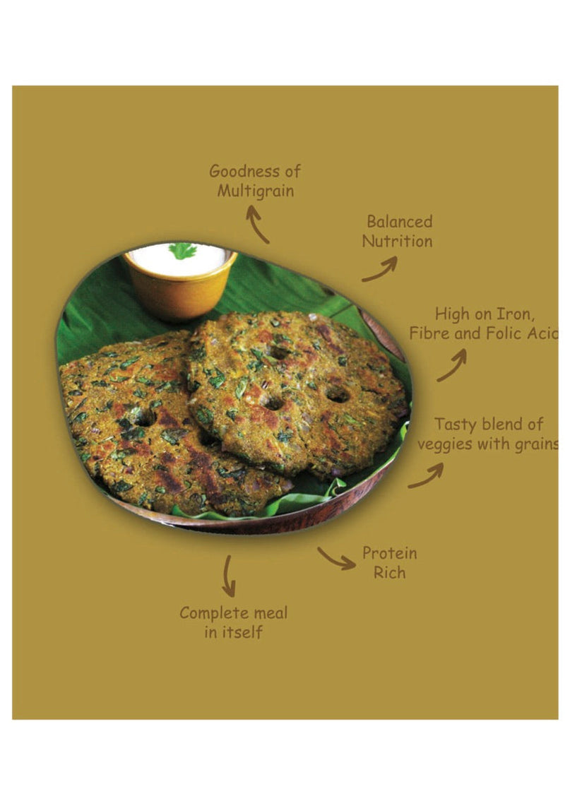 Buy Multigrain Thalipeeth Mix from Mumbai's Grainfully Yours Online ...