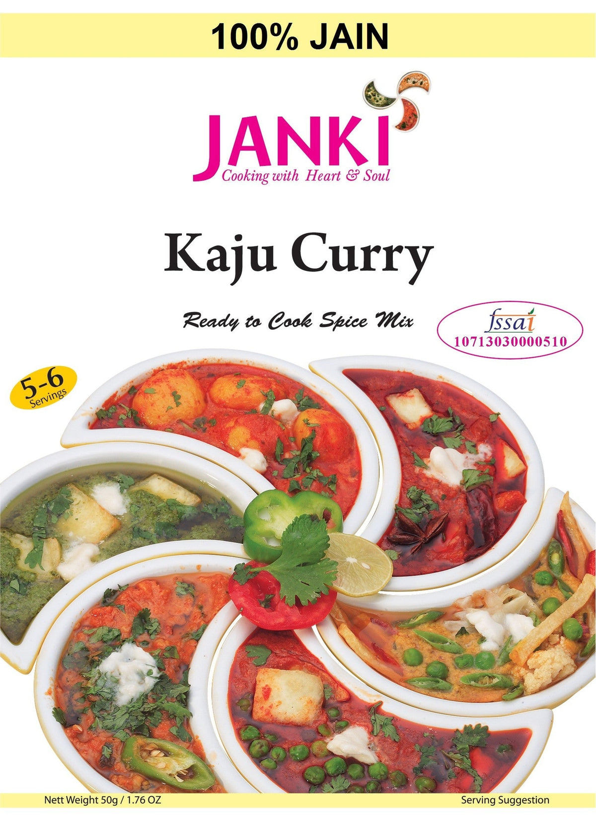 Buy Jain Kaju Curry Sabji Masala from Kanchan Tulsi Foods, Rajkot ...