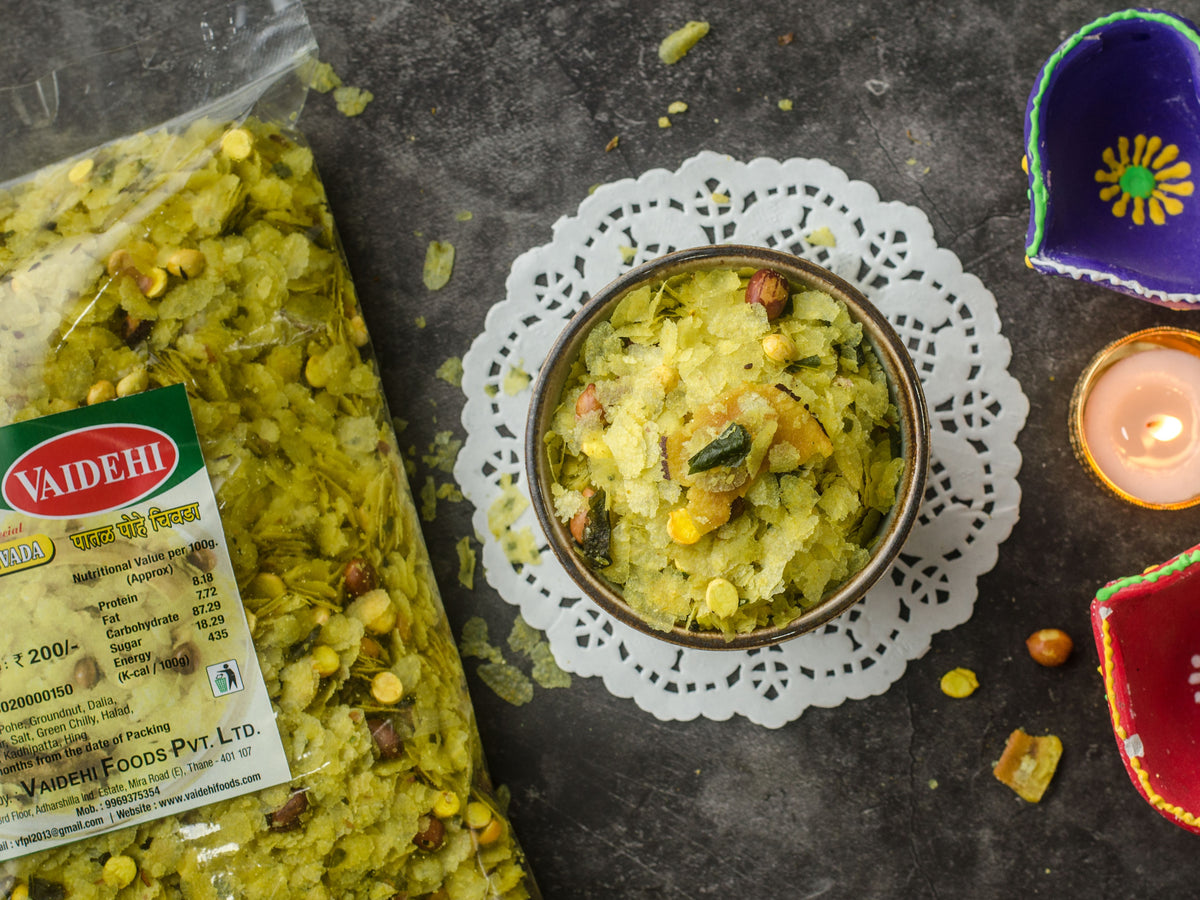Buy Patal Poha (Rice Flakes) Chidva from Mumbai's Vaidehi Foods Online ...