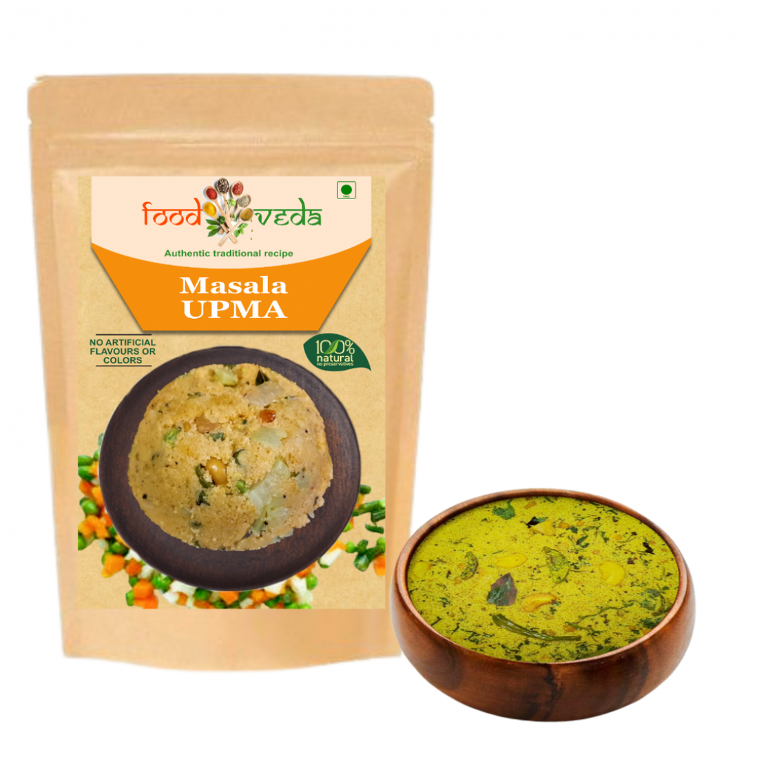 Buy Masala Upma Mix to Use from Food Veda, Bangalore Online — Foodwalas