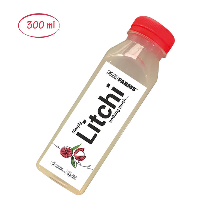 Buy Litchi juice from Jaipur's Fairfarms, Online | Foodwalas.com
